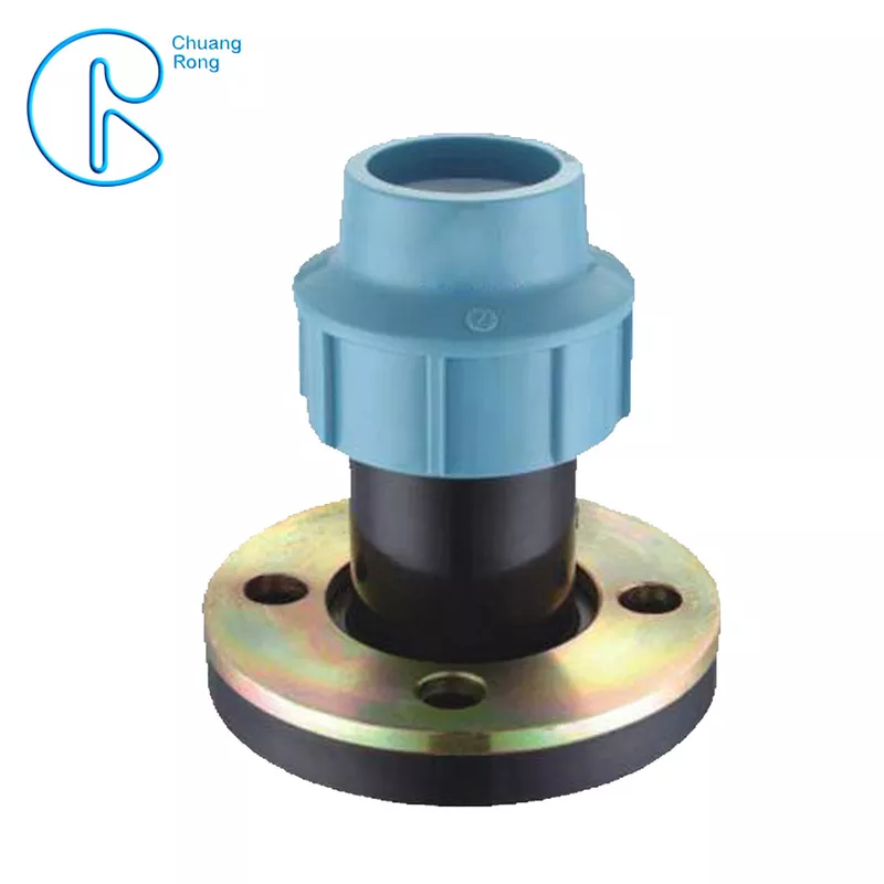 China Tightening Compression Fittings Polypropylene Flange For ...