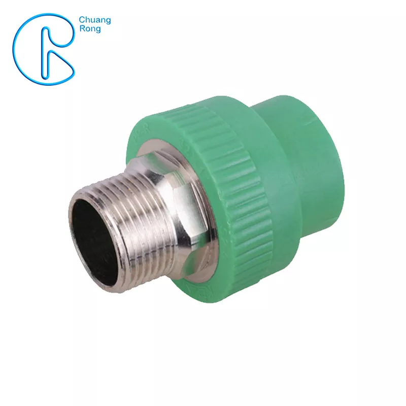 China Environment Friendly PPR Pipe Socket Coupling Fitting With Metal ...