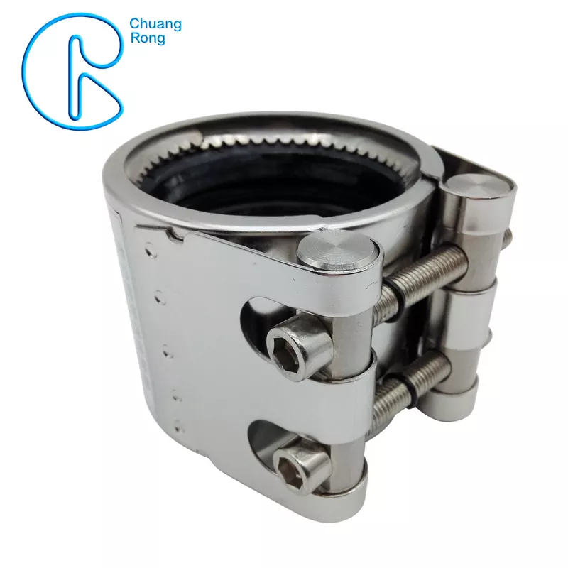 China Folding Type Pipe Repair Clamp RCH For Quick Repair Pipe Leak Can ...