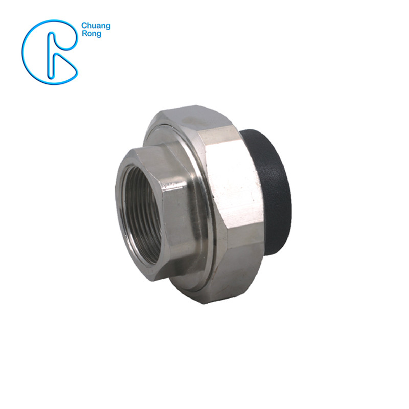 China PE100 PN16 SDR11 HDPE Socket Fusion Fittings Female Thread Union ...
