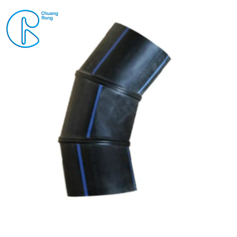 China HDPE Fabricated Segment Fitting 45 Degree Elbow/Bend Welded ...