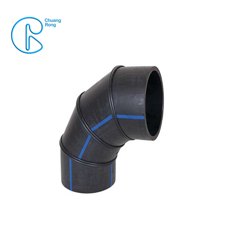 China PN16/PN10 HDPE Fabricated Segment Fitting 90 Degree Elbow/Bend PE Welded Fittings ...