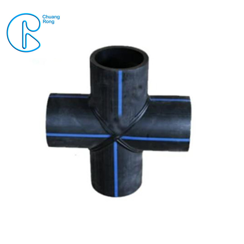 China Special Design PE100 Fabricated Cross Fitting PE Pipe Segment ...